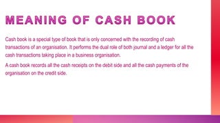 All About Cash Book | PPTX