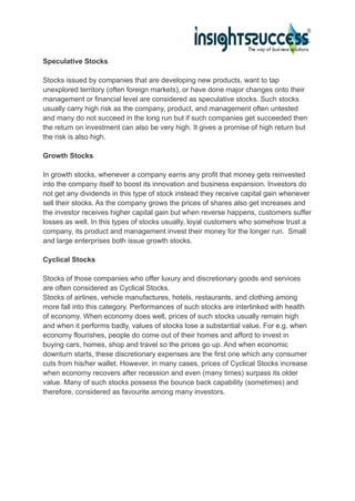7 Categories of Stocks that Every Investor Should Know.pdf