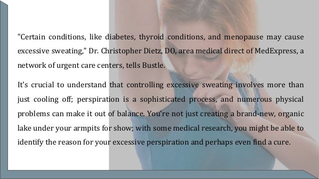 7 Causes of Excessive Sweating | PPTX