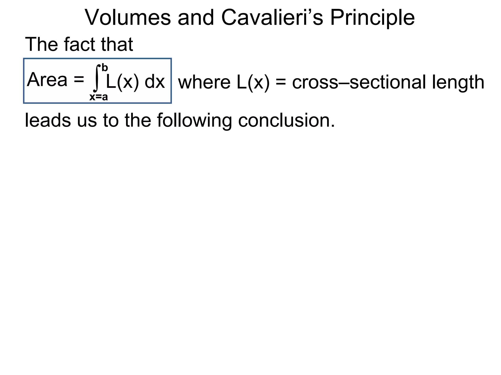 7 cavalieri principle-x | PPT