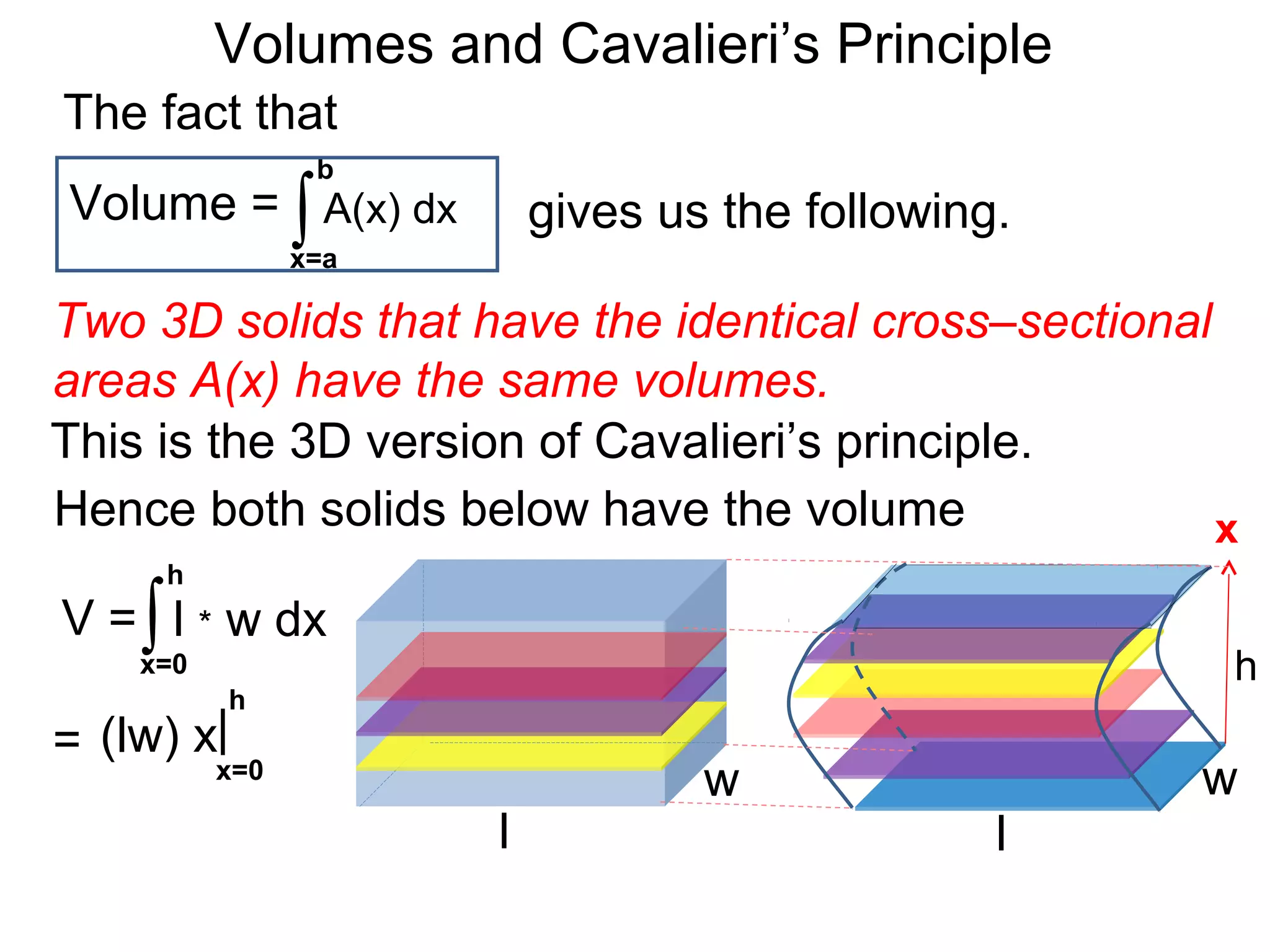 7 cavalieri principle-x | PPT