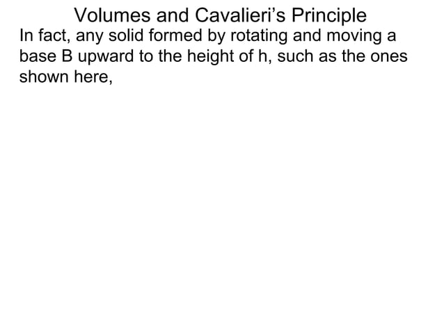 7 cavalieri principle-x | PPT