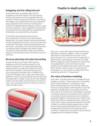 Swan Mill Paper Company - Prophix UK In-Depth Profile - Final | PDF