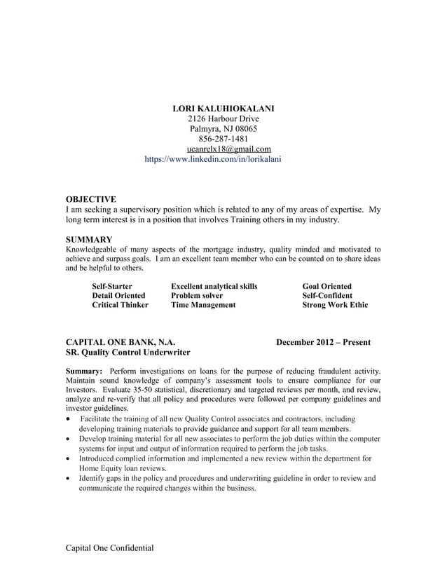 lori resume | DOC
