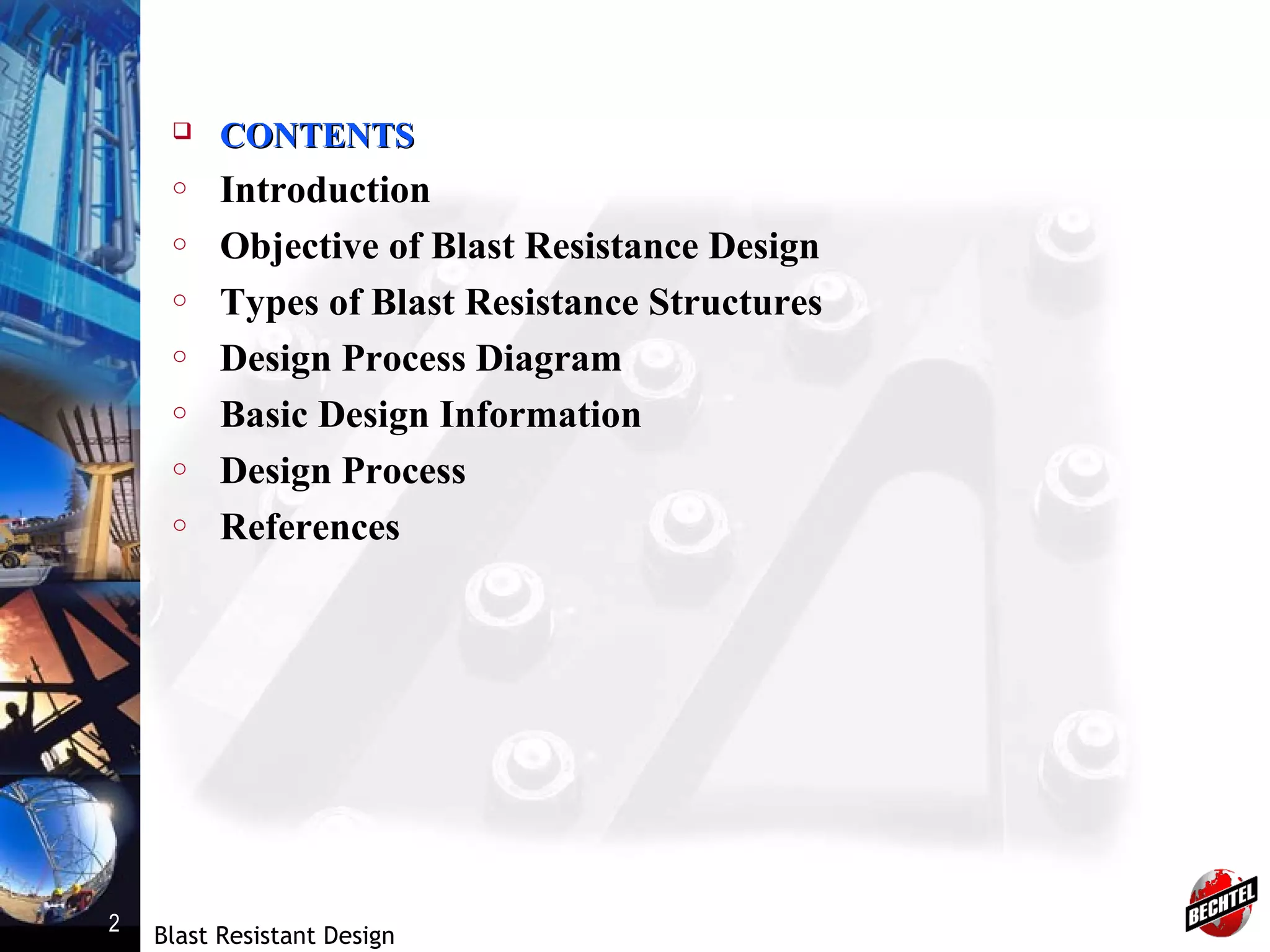 Blast Resistant Design | PPT