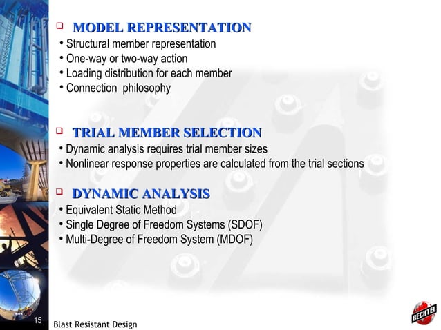 Blast Resistant Design | PPT | Civil Engineering Industry | Industries