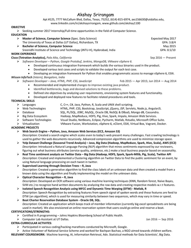 Akshay_Resume | PDF
