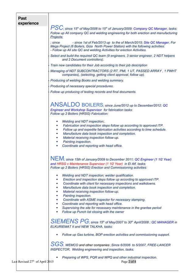 CV _samer_said_SENIOR_QC | PDF