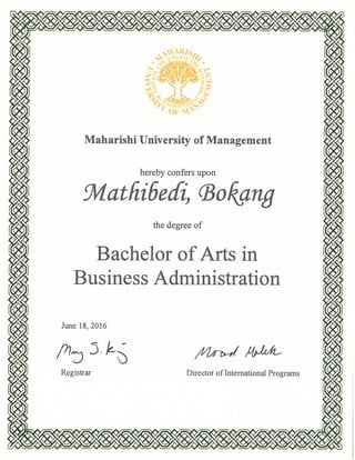 Mathibedi Bokang | PDF