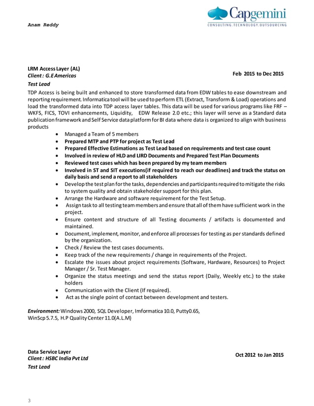 Updated Capgemini Profile | PDF