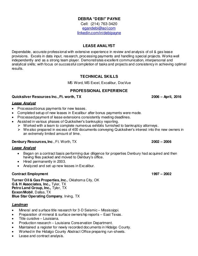 Deb's Resume Revised 3