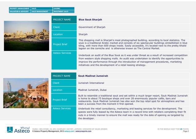 Asteco Credentials_Retail | PDF