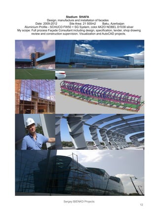 Sergey BIENKO Projects | PDF | Civil Engineering Industry | Industries
