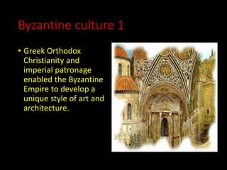 7cd the religion and culture of the byzantine empire | PPTX