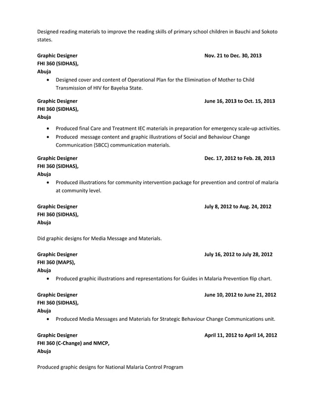 Godwin Ondoma latest CV 10 6 2015 | PDF