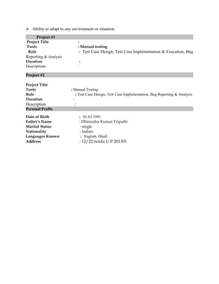 Arvind resume - Copy | PDF