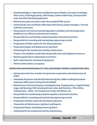 JOSSY JACOB CV | DOCX