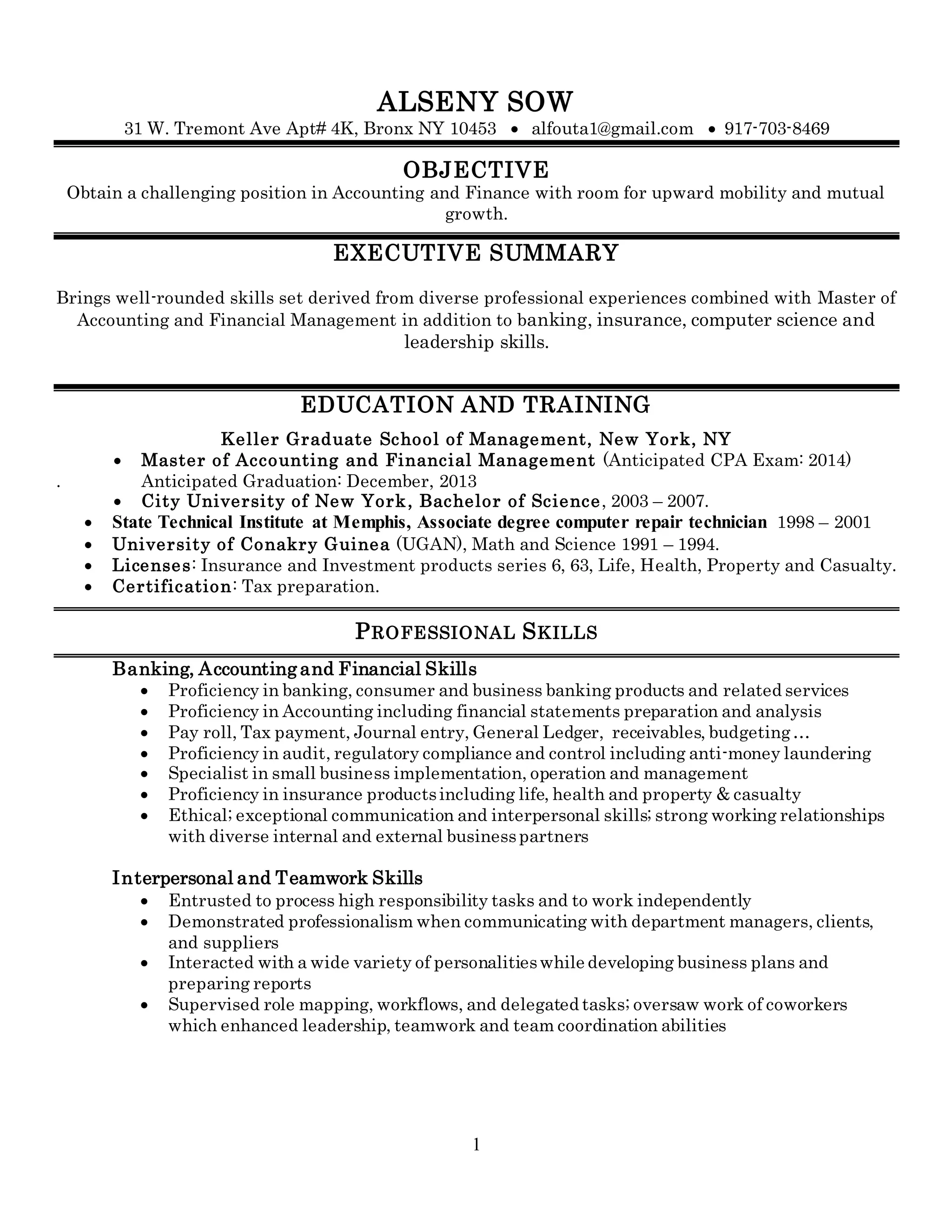 Al-Resume | DOCX