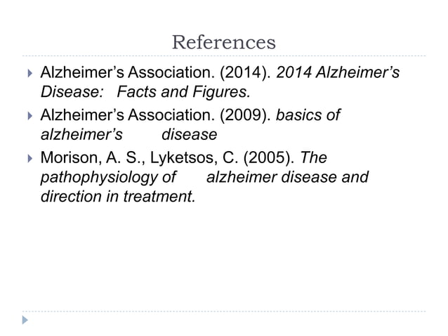 Alzheimer Disease | PPT
