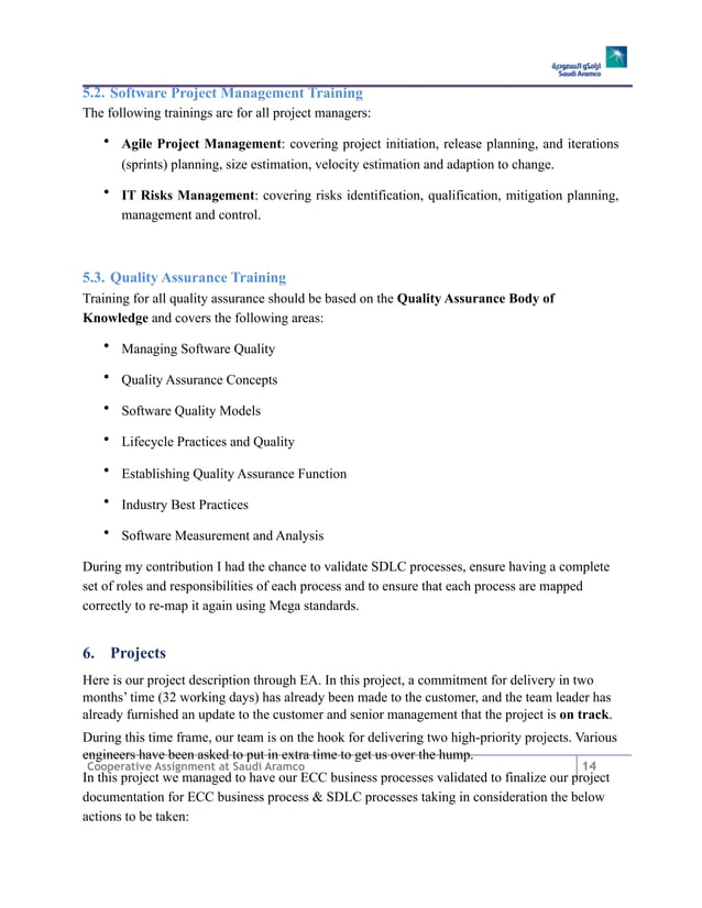 Co-op assignment report | PDF | Business Utilities | Business