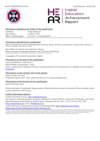 academic transcript | PDF | Professional School | Postgraduate Education