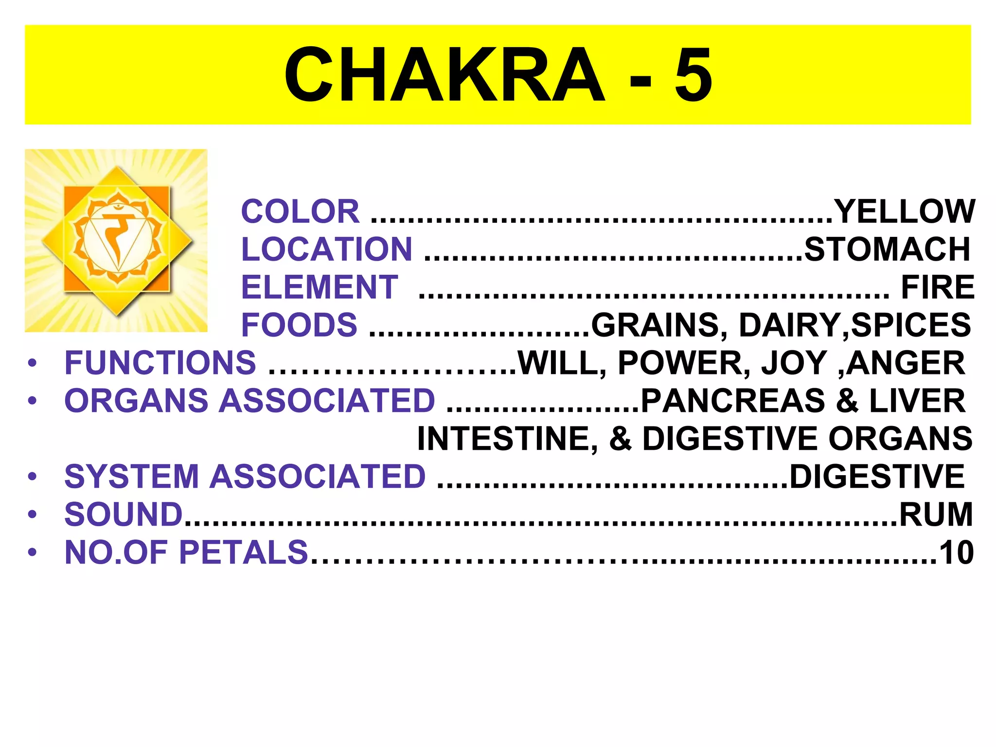 7 chakras ppt | PPT