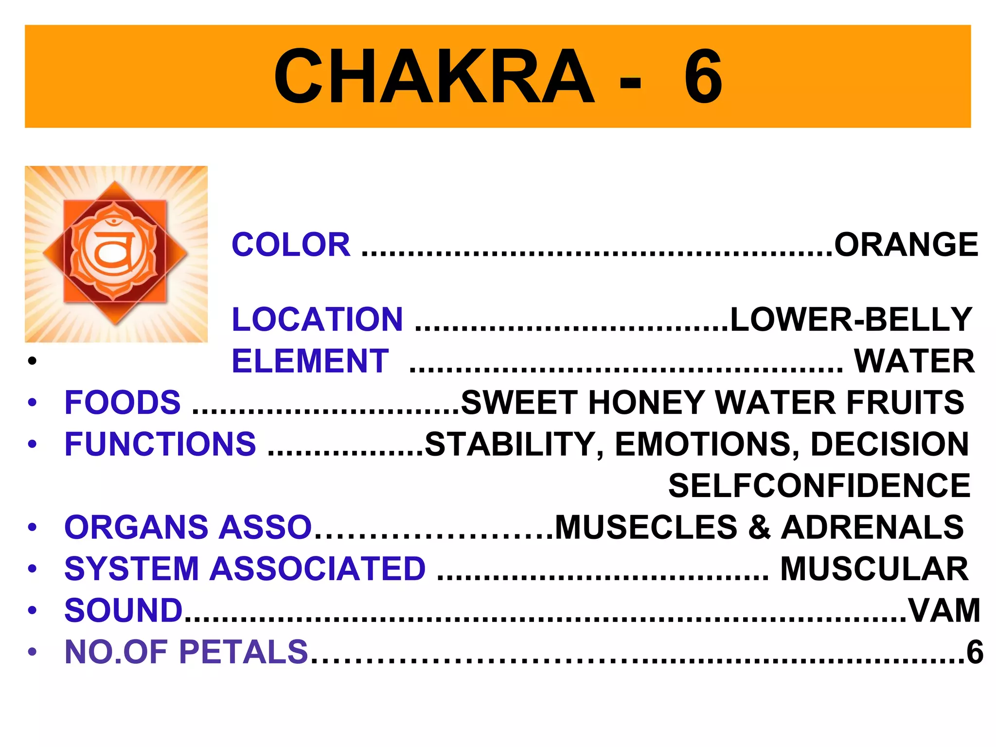 7 chakras ppt | PPT