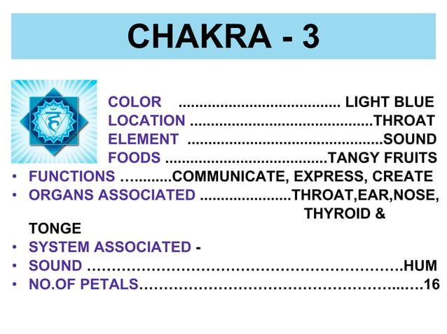 7 chakras ppt | PPT | Endocrine and Metabolic Diseases | Diseases and Conditions