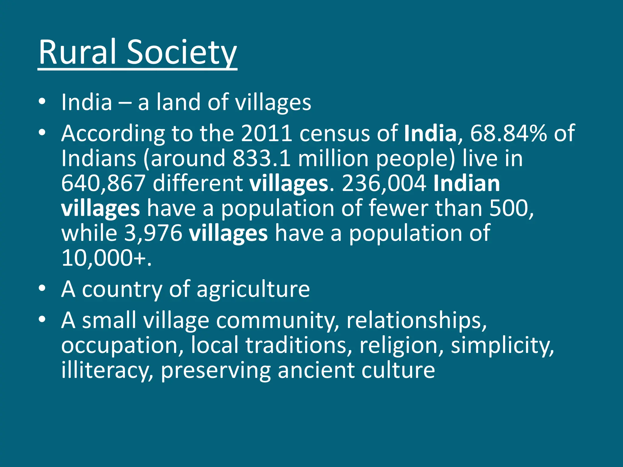 Characteristics and Features of Indian Society.pptx