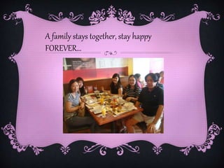 A happy family | PPTX