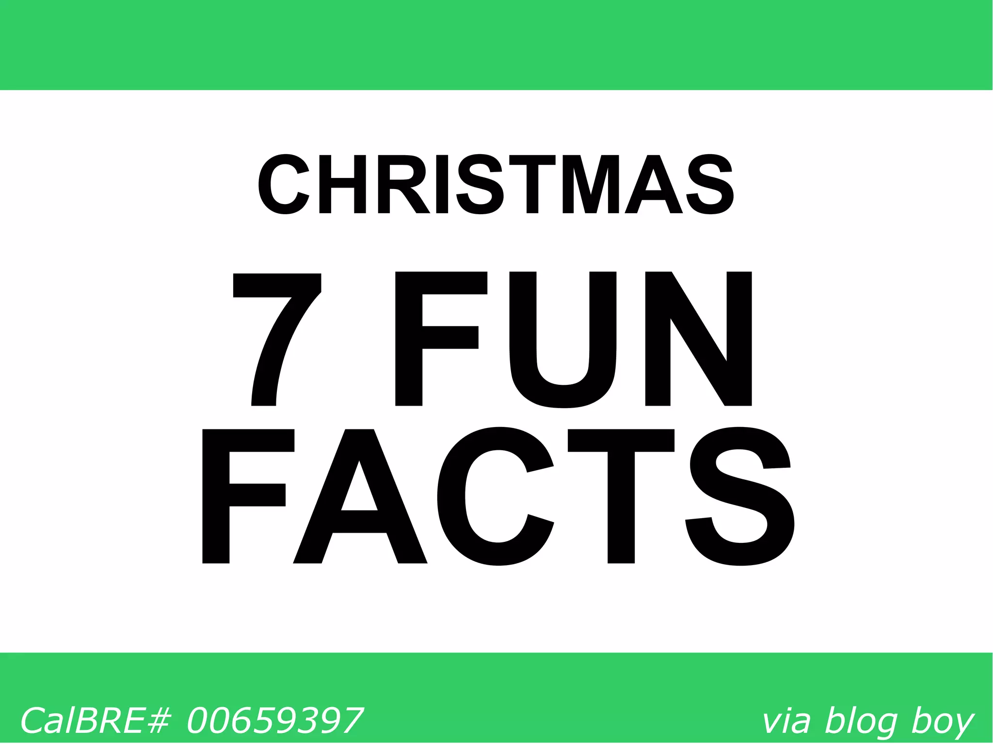 7 Christmas Fun Facts | PPT