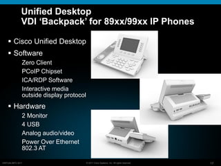 Cisco VXI - Virtual eXperience Infrastructure | PDF | Desktops | Computing
