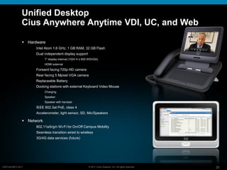 Cisco VXI - Virtual eXperience Infrastructure | PDF