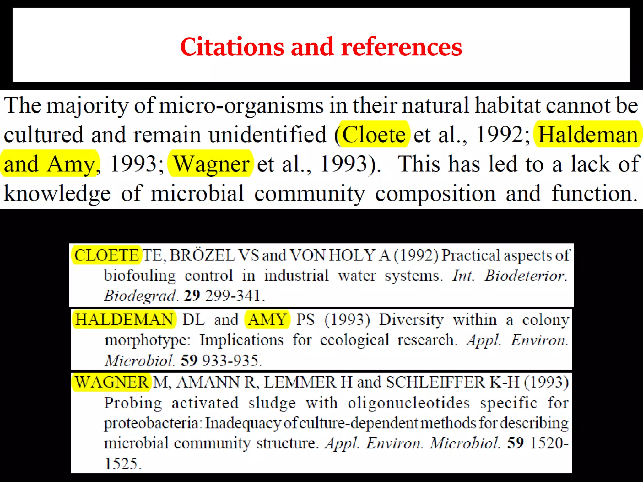 7 Citations and References | PPT