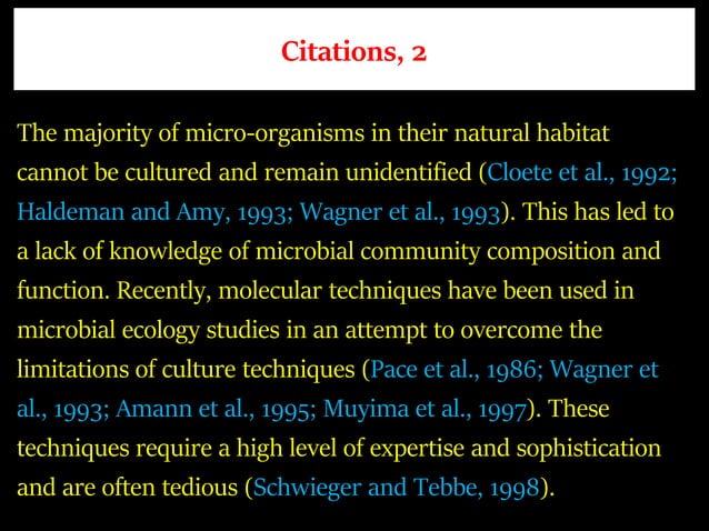 7 Citations and References | PPT