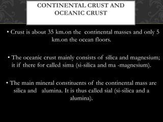 7 class chapter 1 INSIDE ON EARTH lecture.pptx | Geology | Science