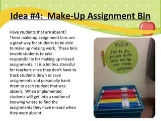 7 creative classroom organization ideas | PPT