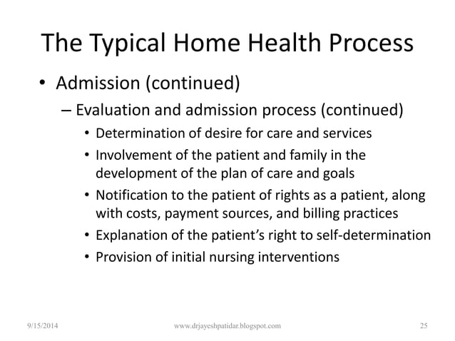Home health-nursing | PDF