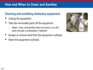 Cleaning & Sanitizing of Food contact Surfaces.pptx