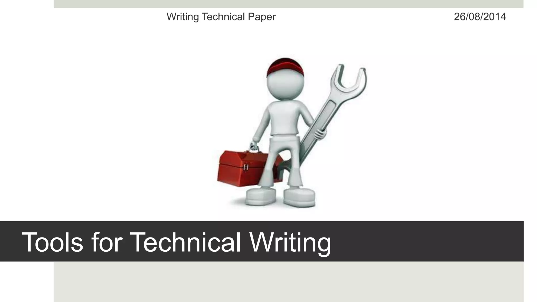 Writing Technical Paper | PPTX