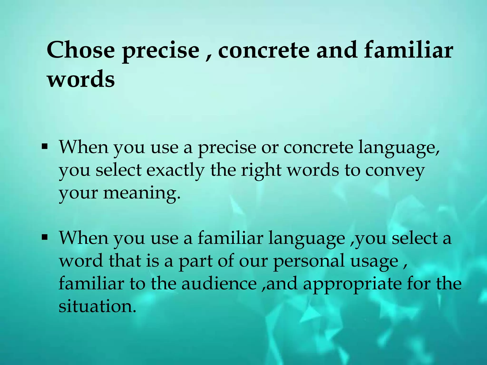 7 C's of effective Communication | PPTX | Email | Internet