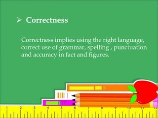 7 C's of effective Communication | PPTX | Email | Internet