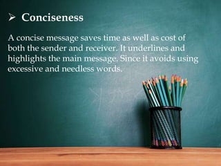 7 C's of effective Communication | PPTX | Email | Internet