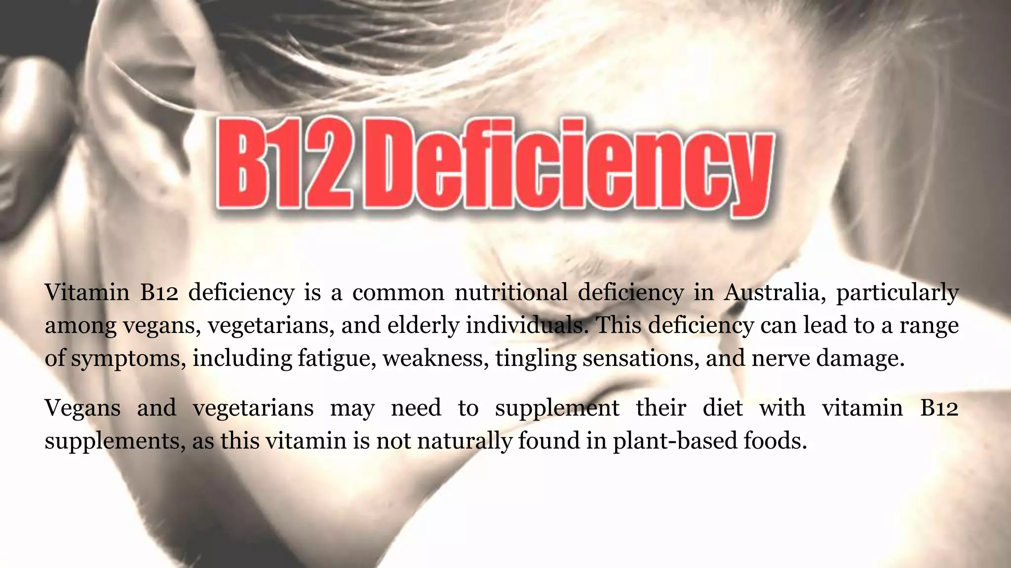 7 Common Nutrition Deficiencies In Australians & Health Alternatives.pptx