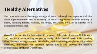 7 Common Nutrition Deficiencies In Australians & Health Alternatives.pptx