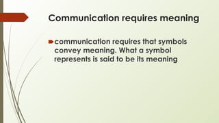 COMMUNICATION PRINCIPLES COMMUNICATION P | PPTX