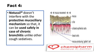 7 competitive medical facts about notussil® | PPTX