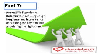 7 competitive medical facts about notussil® | PPTX