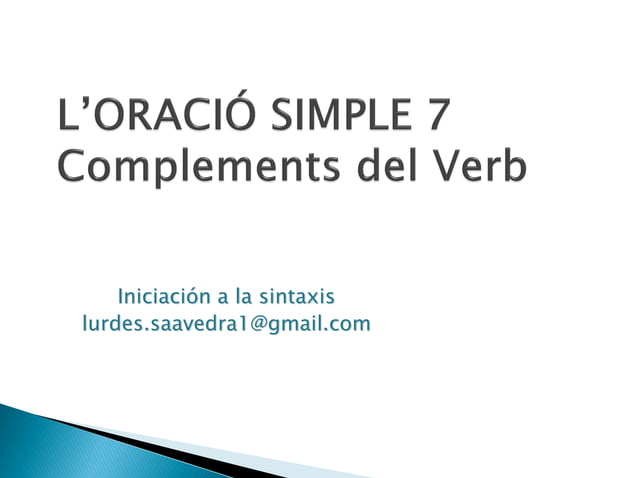 7 complem verb | PDF