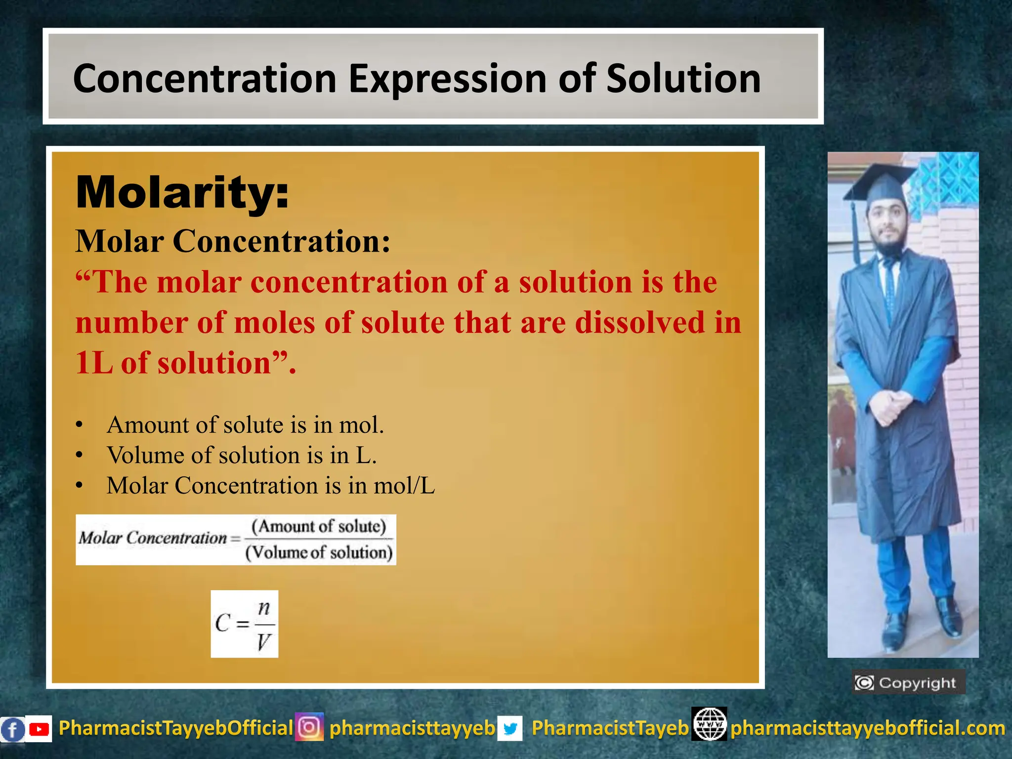 Concentration Expression of Solution| L 07 ...